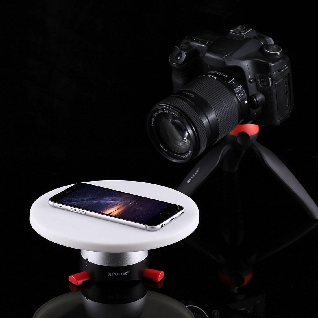 SUNSKY - PULUZ Electronic 360 Degree Rotation Panoramic Tripod Head ...