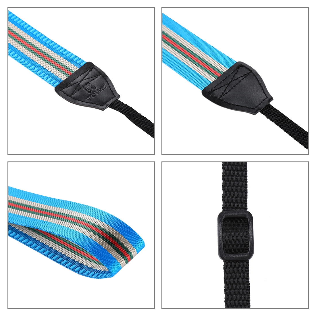 PULUZ Stripe Style Series Shoulder Neck Strap Camera Strap for SLR ...