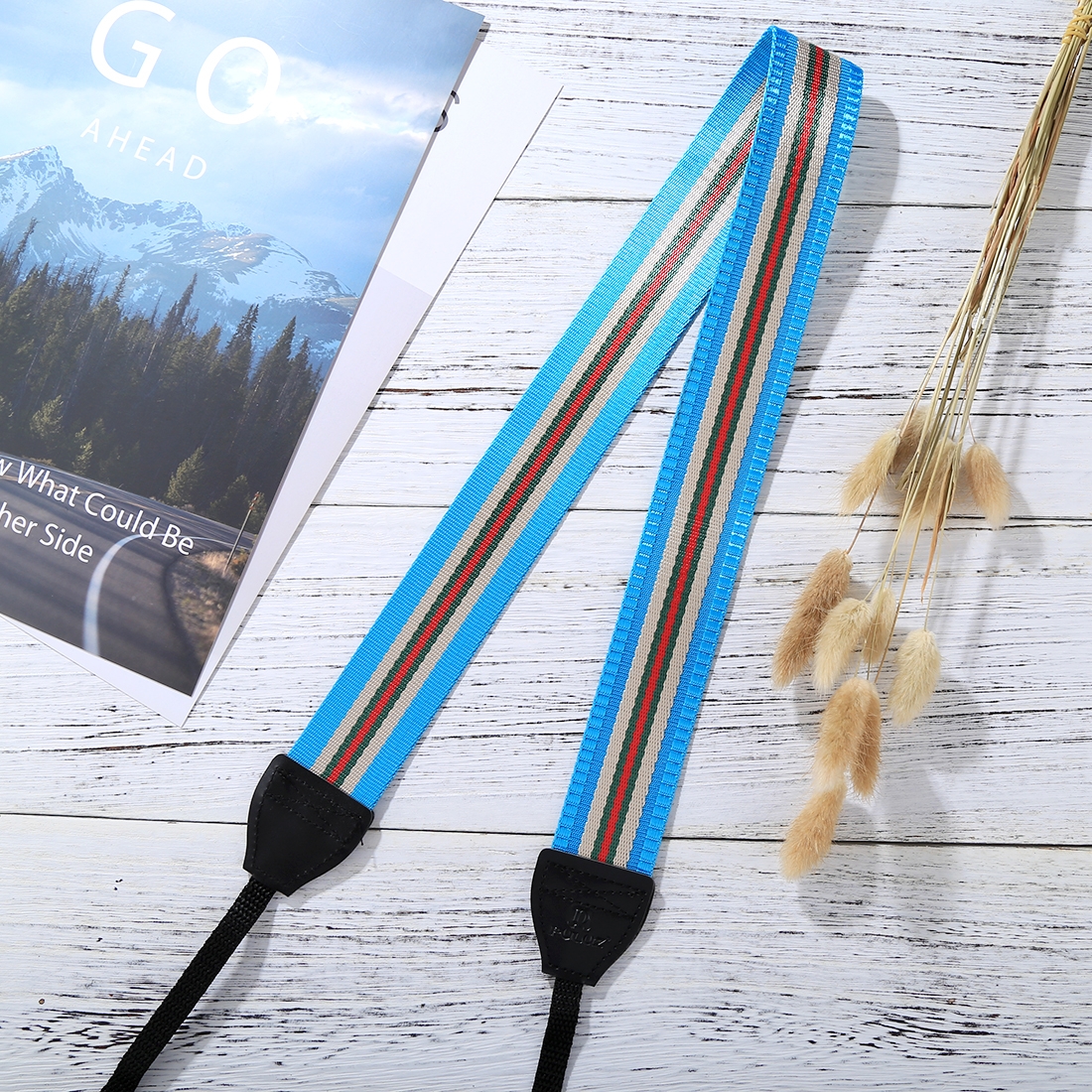 PULUZ Stripe Style Series Shoulder Neck Strap Camera Strap for SLR ...