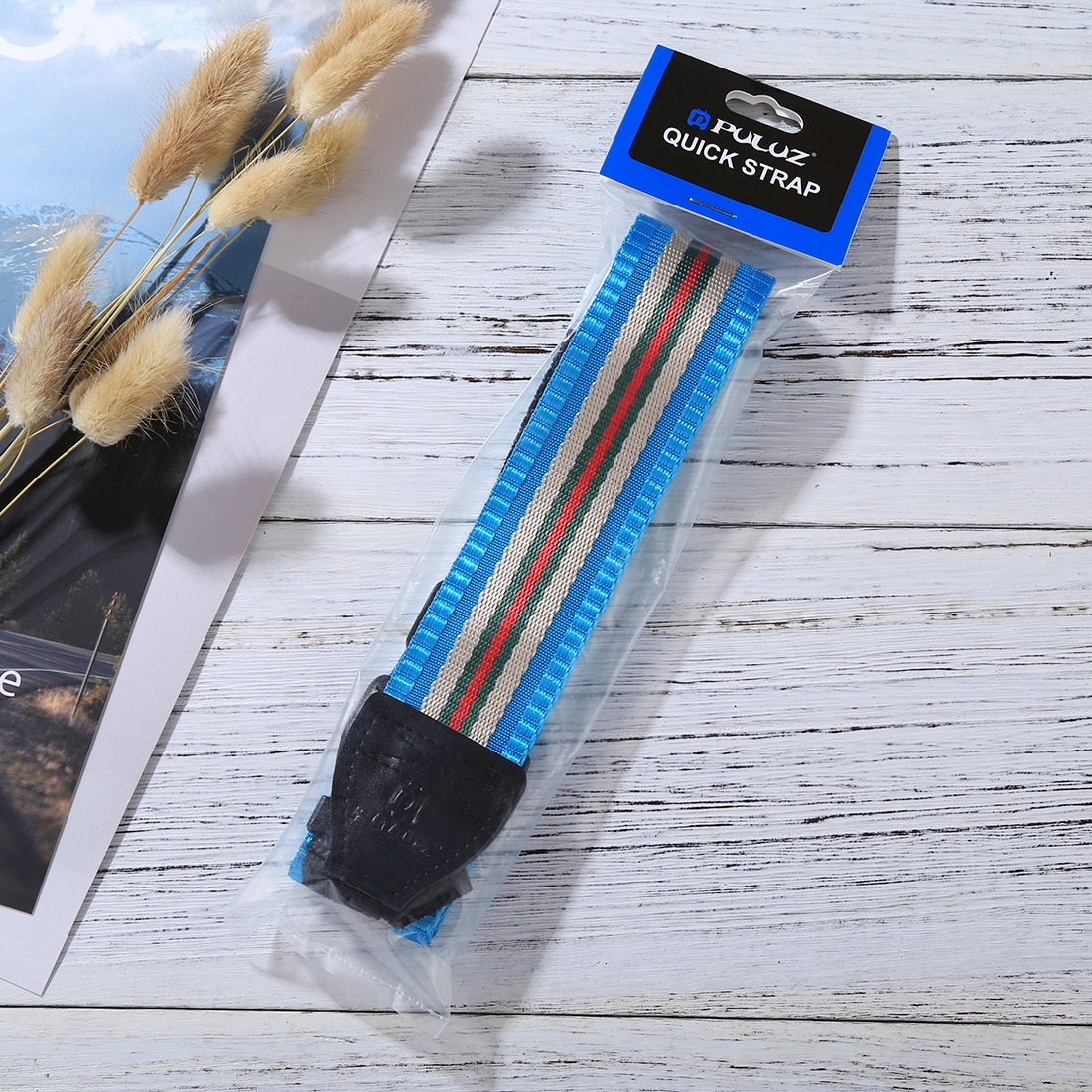 PULUZ Stripe Style Series Shoulder Neck Strap Camera Strap for SLR ...