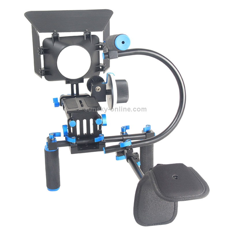 SUNSKY - YELANGU YLG0102D Dual Handles Camera Shoulder Mount Kit with ...