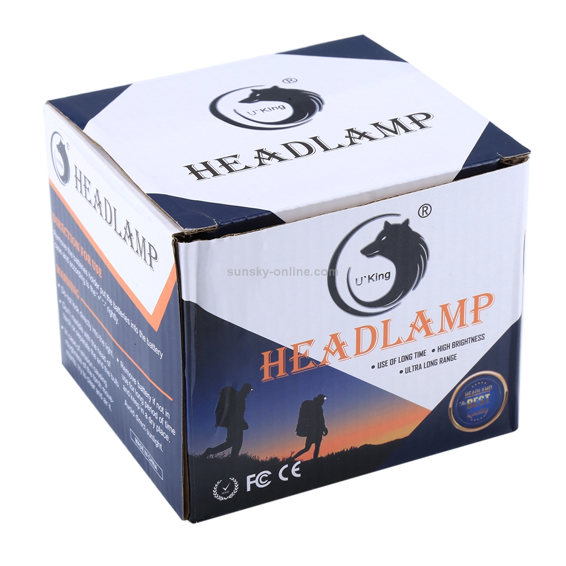 Adjustable Zoom Flashlight Headlight