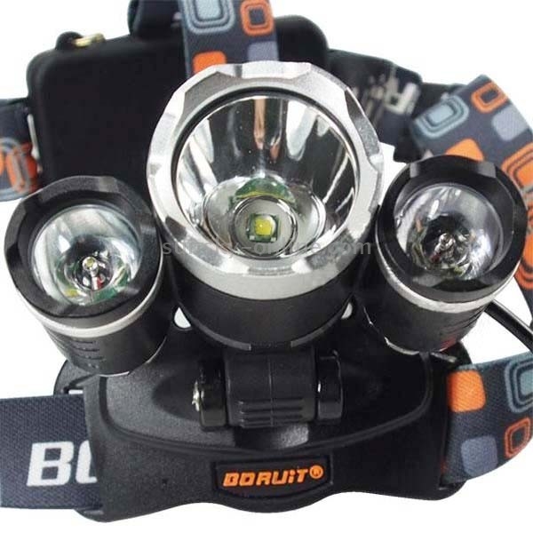 Adjustable Zoom Flashlight Headlight
