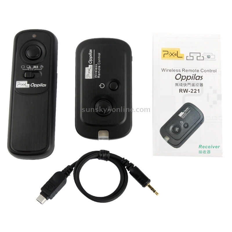 Pixel Oppilas 2.4GHz Wireless Shutter Remote Control for Olympus E Series / E-620 / E-600 / E ...