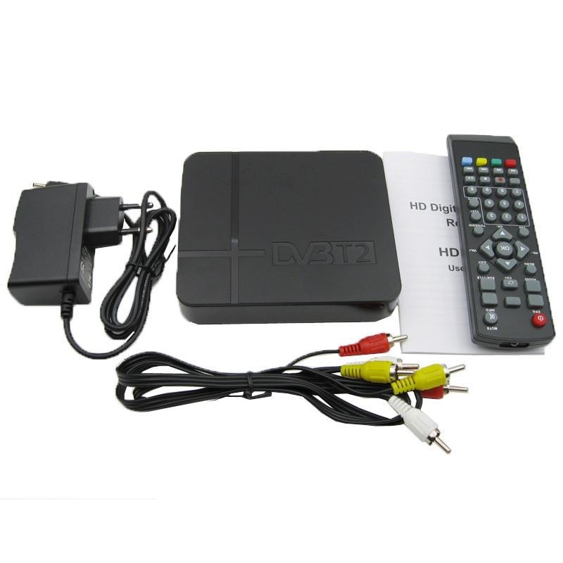 Mini Terrestrial Receiver HD DVB-T2 Set Top Box, Support USB / HDMI ...