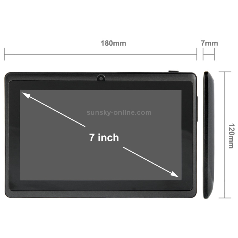 Q88 Tablet PC, 7.0 inch, 1GB+8GB