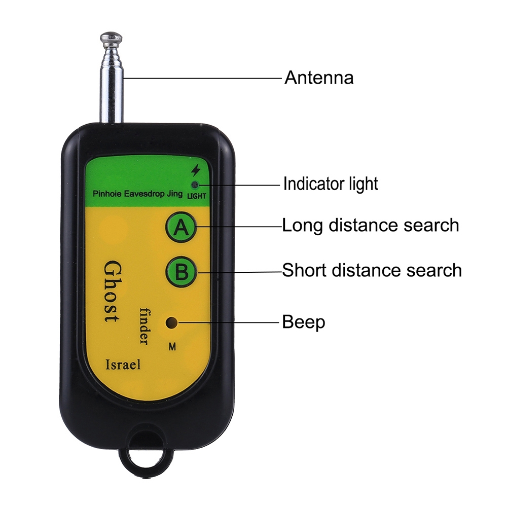 SUNSKY Ghost Detector Signal Bug RF Detector Finder Scanner Monitor SUNSKY Ghost Detector Signal Bug RF Detector Finder Scanner Monitor