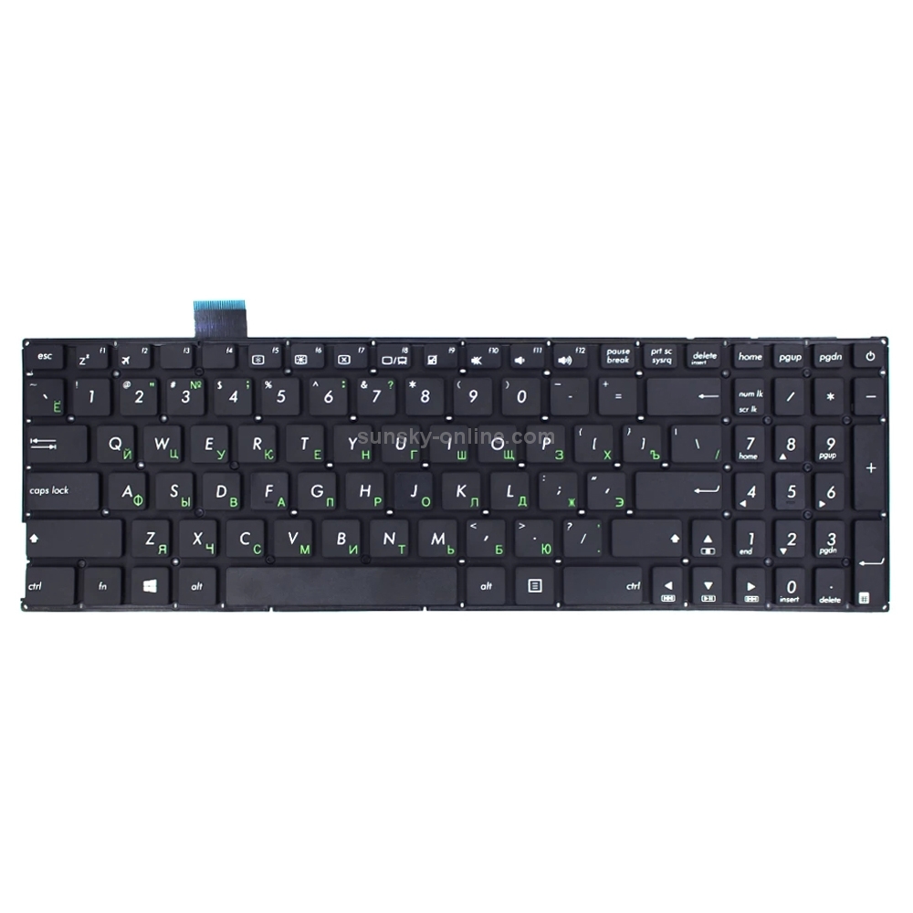 RU Version Keyboard for Asus X542BA X542 X542B X542U X542UR X542UQR ...