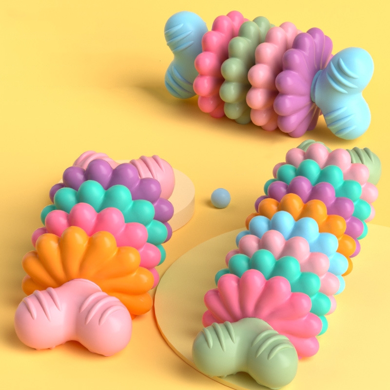 SUNSKY - BG5051 Pet Chew Toys Bone Shape Dog Teething Sticky, Style: 4 ...