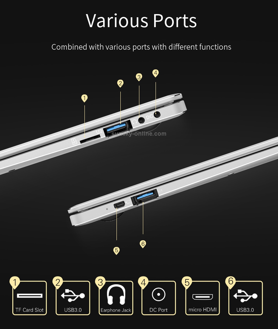 Jumper EZbook X4 Laptop, 14 inch, 4GB+128GB SSD