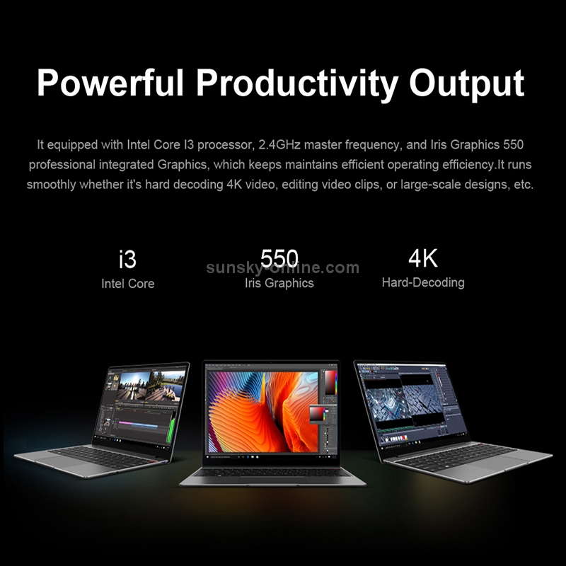 CHUWI CoreBook Pro, 13 inch, 8GB+256GB