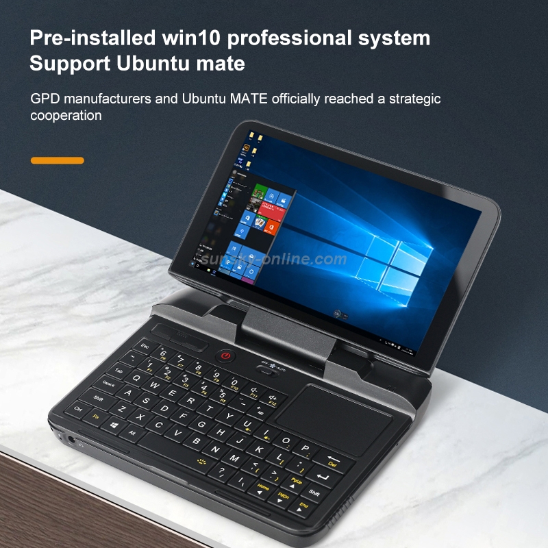 SUNSKY - GPD MicroPC Mini Gaming Laptop, 6.0 inch, 8GB+256GB, Windows ...