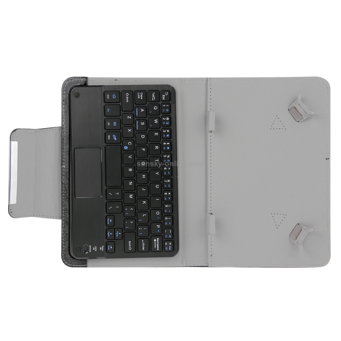 Universal Detachable Magnetic Bluetooth Keyboard Leather Case with ...