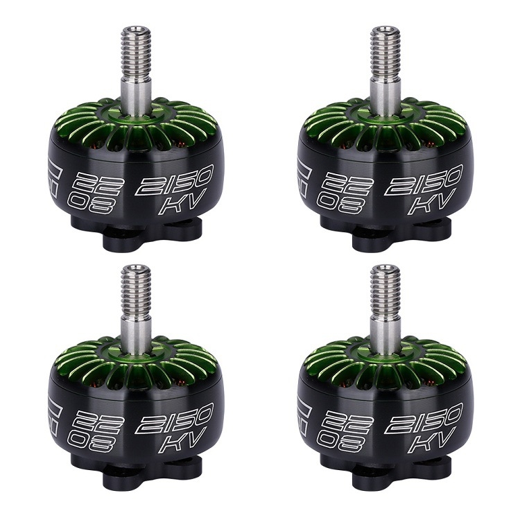 4 PCS iFlight XING 2208 1800KV CNC RC Brushless Motor for DIY RC Racing ...