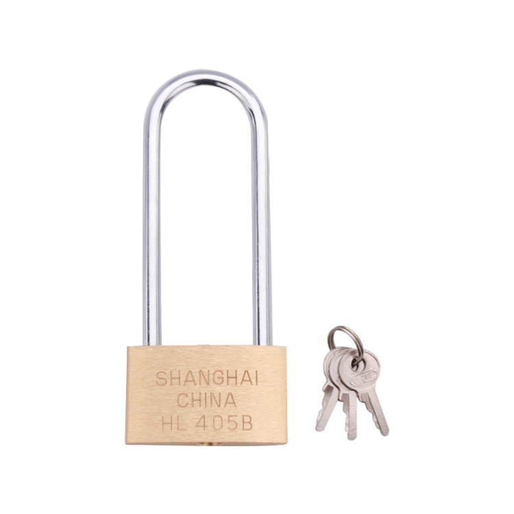 Copper Padlock Small Lock, สไตล์: Long Lock Beam, 50mm Not Open
