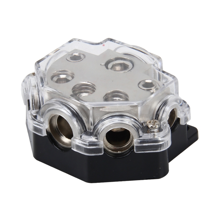 Fuse Holder Power Distributor Block 1 Way Auto Car Audio 5 Ways Out / 1 ...