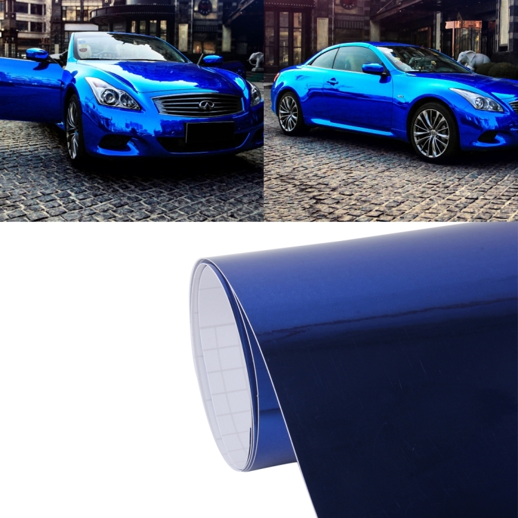 1.52m × 0.5m Electroplating Car Auto Body Decals สติกเกอร์ติดด้วยตนเอง ...