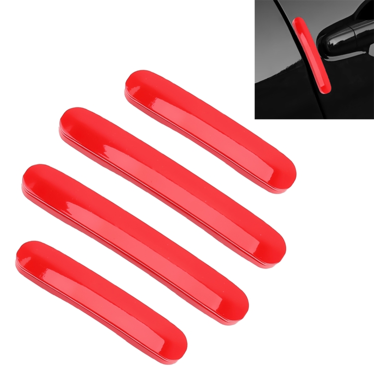 4 PCS Universal Car Door Anti-collision Strip Protection Guards Trims ...