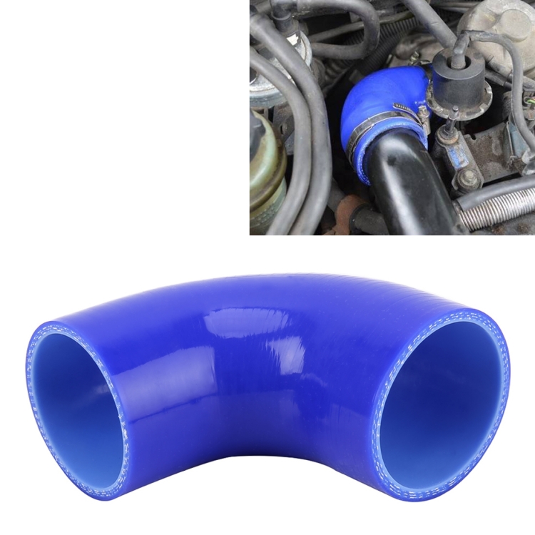 Universal Car Steam Tube Silicone Pipe Elbow 90 Degrees Reducer Hose ...