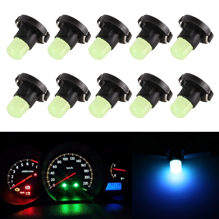 10pcs 2W T4.2 Panneau de bord Wedged LED Dashboard Light Tableau de ...