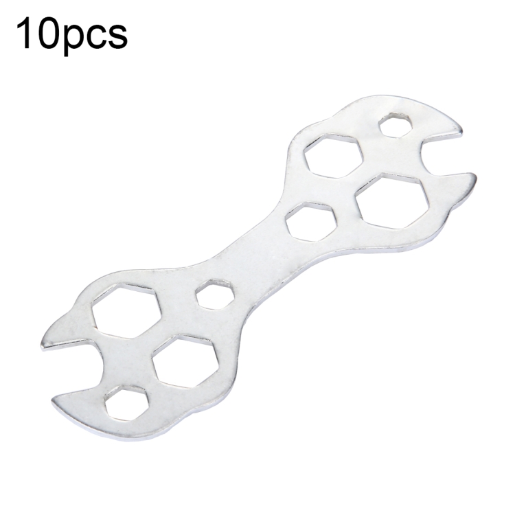 10 in 1 13/15/8/9/10/12/13/15/16 / 17mm ประแจปลายเปิด Spline End ...