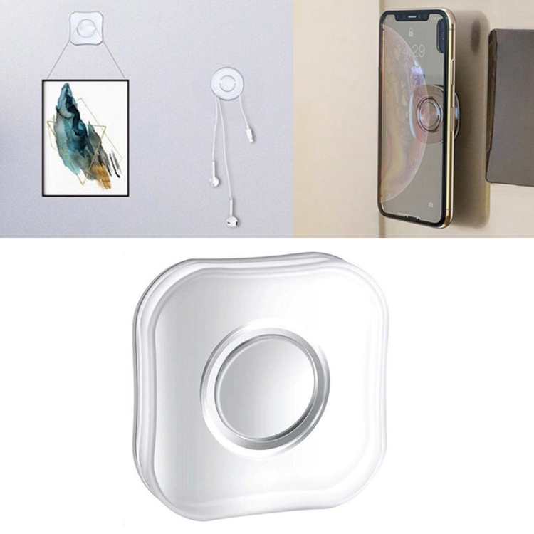 Square Shape Multi-function Portable Strong Adsorption Nano Traceless Sticker Cable Clamp ...