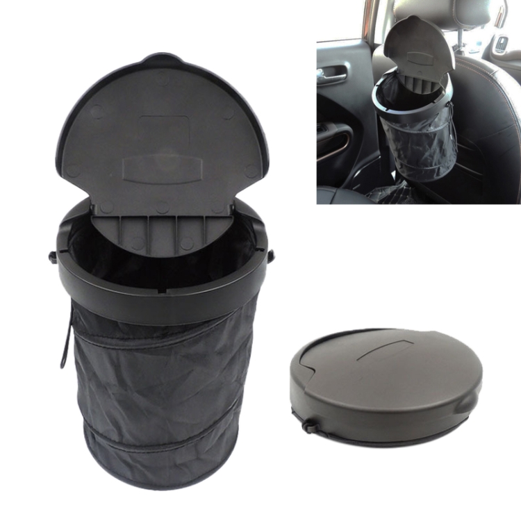 Universal Car Foldable Hanging Type Folding Trash Garbage Storage Bin