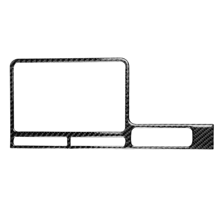 Car Carbon Fiber Navigation Display Frame Decorative Sticker for Nissan ...