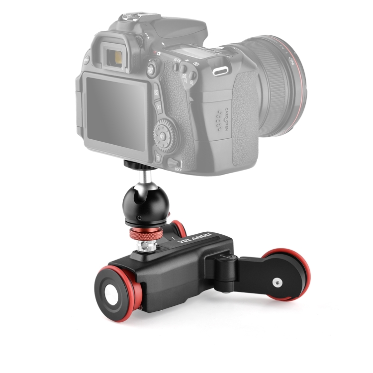 YELANGU L5 Electric Track Slider 3-Wheel Rolling Dolly Car, Load: 3kg ...
