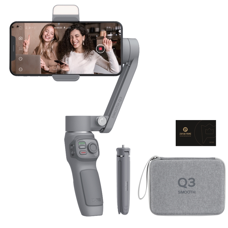 ZHIYUN Smooth Q3 3-Axis Handheld Gimbal Stabilizer Selfie Stick with ...