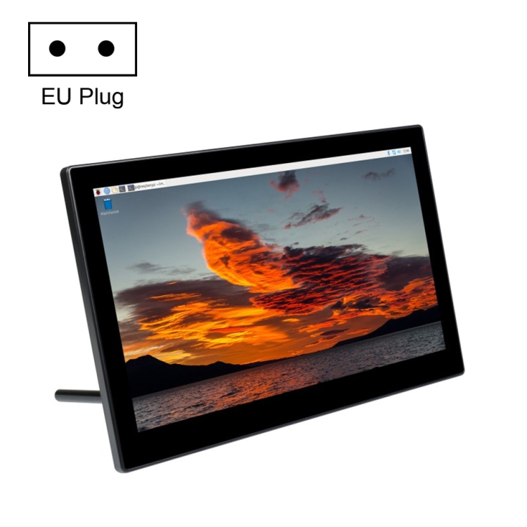 WAVESHARE Mini-Computer Powered by Raspberry Pi CM4 Touch Screen(EU Plug)