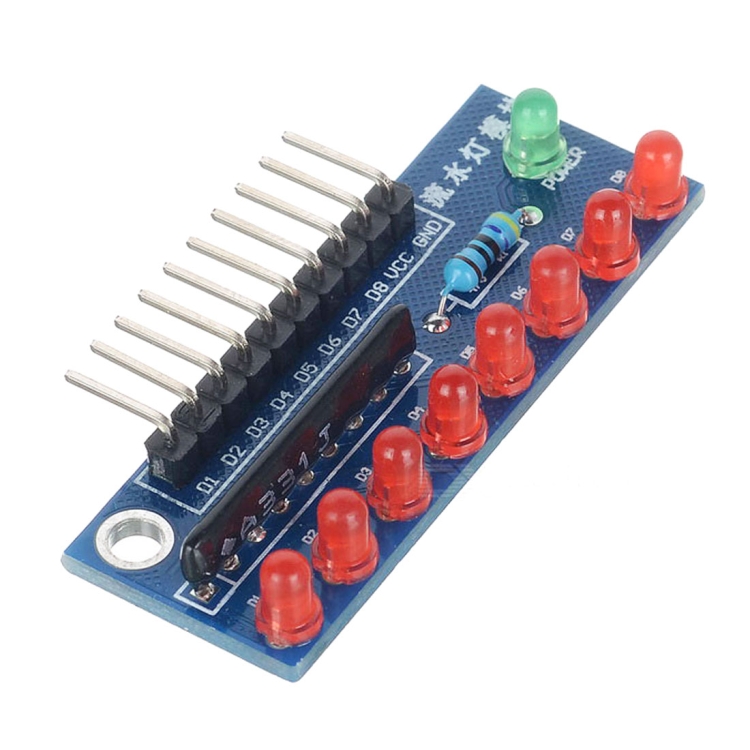 Ldtr B0009 Arduino Diy 용 8 자리 Led Mcu 물 램프 모듈 Colormix