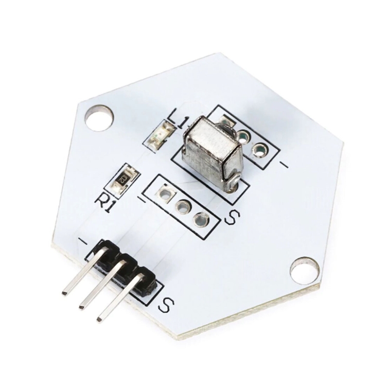 LDTR - 0019 โมดูลรับสัญญาณดิจิตอล IR DC 5V รับสำหรับ Arduino - สีขาว