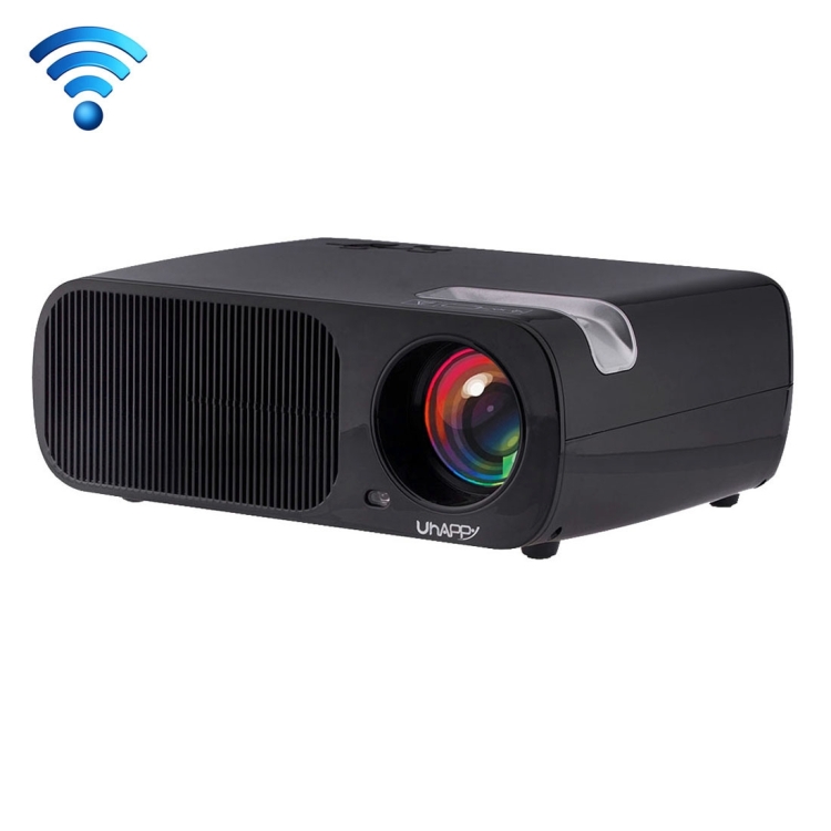 Uhappy U20 Pro WiFi 2600LM 1080P Home Theater 800*480 Mini Projector ...