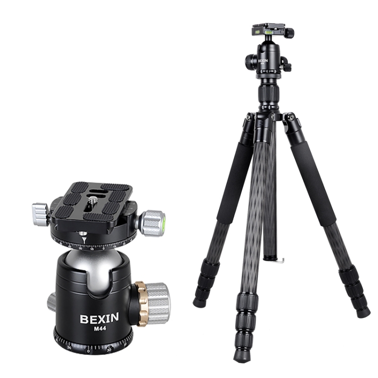 BEXIN W324C M44 Carbon Fiber Tripod Stable Shooting Camera for Video ...