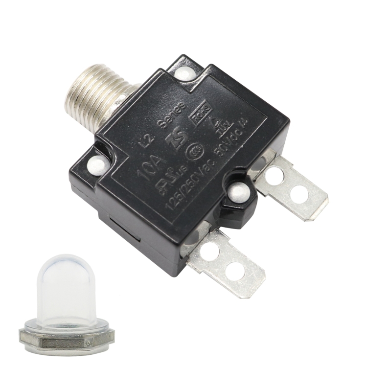 L2 Series 50V Car Overload Protector Manual Reset DC Circuit Breaker ...