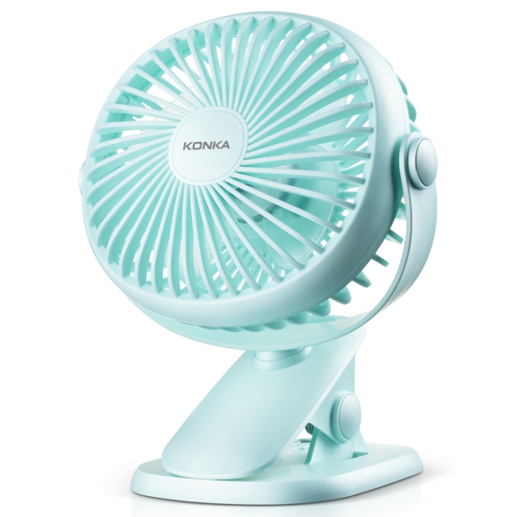 KONKA KF-08U100 5V USB Electric Fan 360-degree Adjustable Two-speed ...