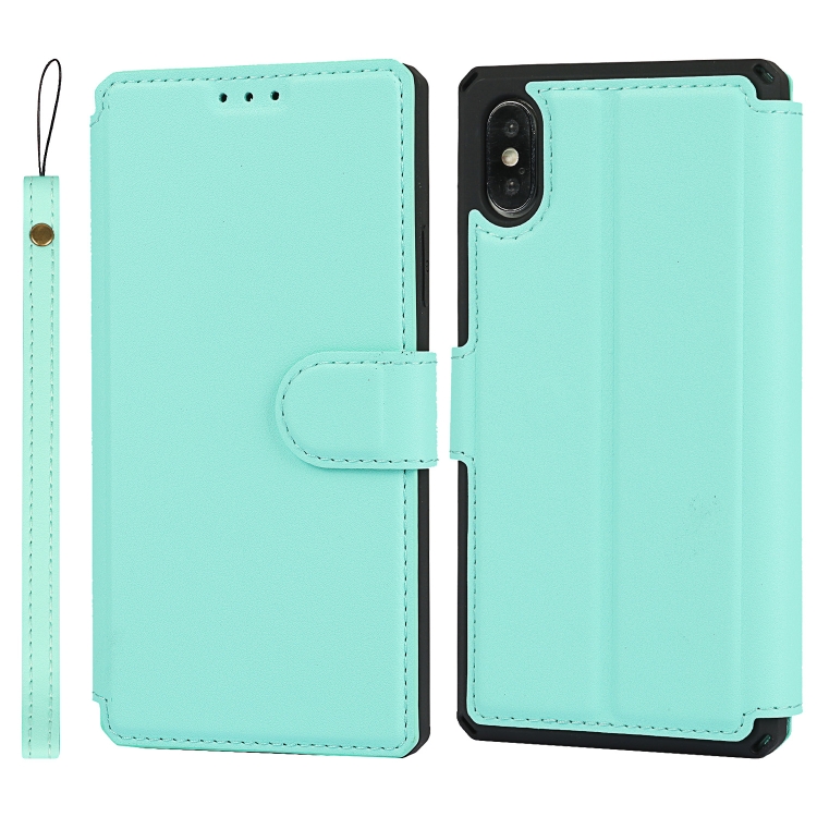 สำหรับ iPhone 12 mini Plain Texture ซองหนัง PU แบบพลิกแนวนอนพร้อมที่วาง ...
