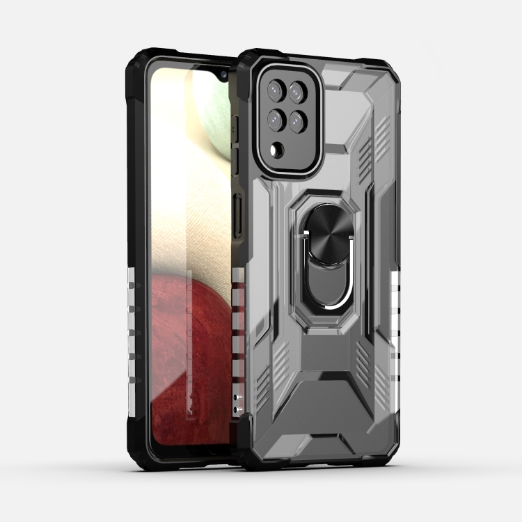 For Samsung Galaxy M12 PC + TPU Shockproof Protective Case with Metal ...