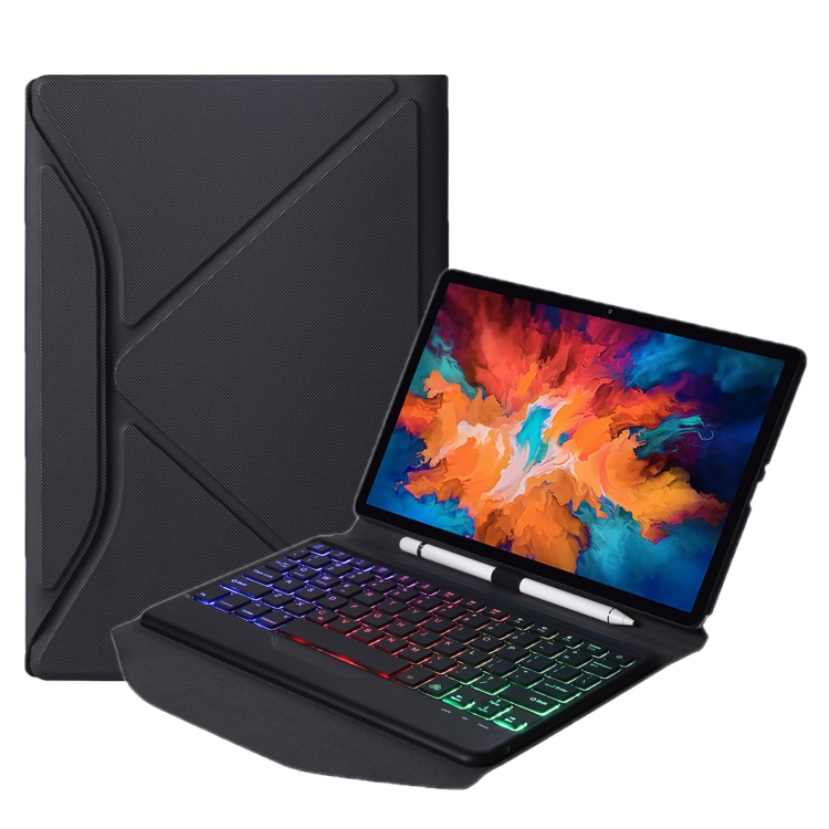 BM13S Backlight Edition Diamond Texture Detachable Bluetooth Keyboard ...