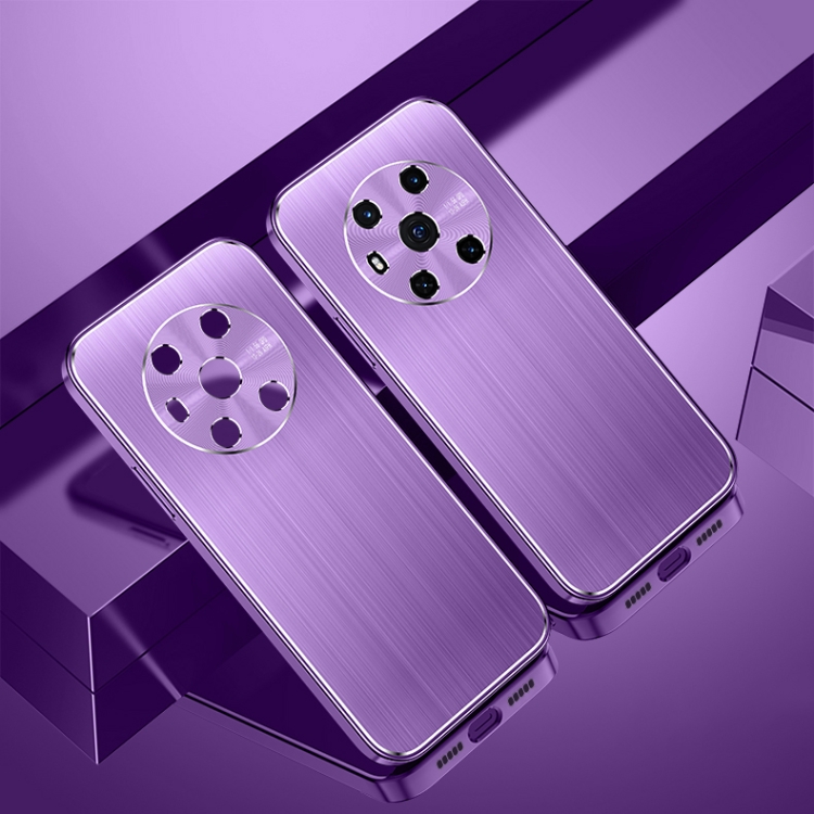 สำหรับเกียรติยศ Magic3 Cool Sharp Series แผ่นอลูมิเนียมขัดเลนส์เคสรวมทุกอย่าง (Roland Purple)