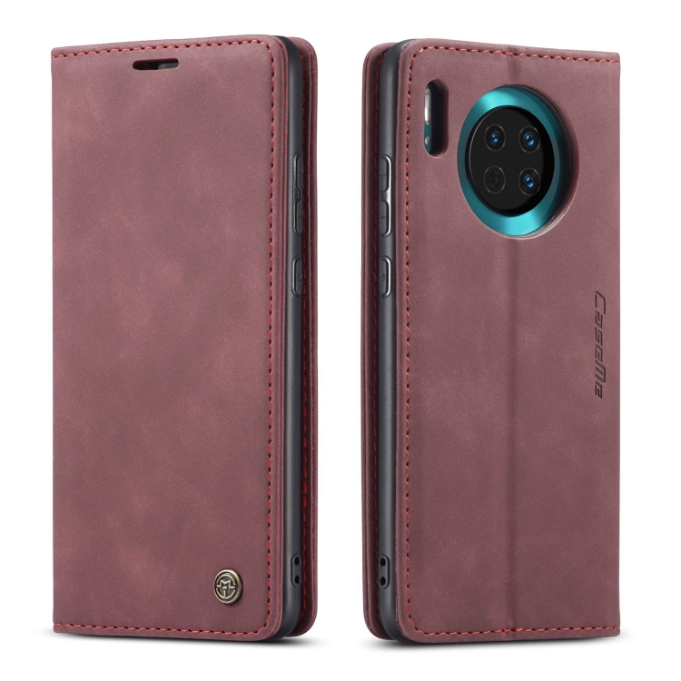 สำหรับ Huawei Mate 30 4G / 5G CaseMe-013 ซองหนังพลิกแนวนอนแบบมัลติฟังก์ชั่นพร้อมช่องเสียบการ์ด ...