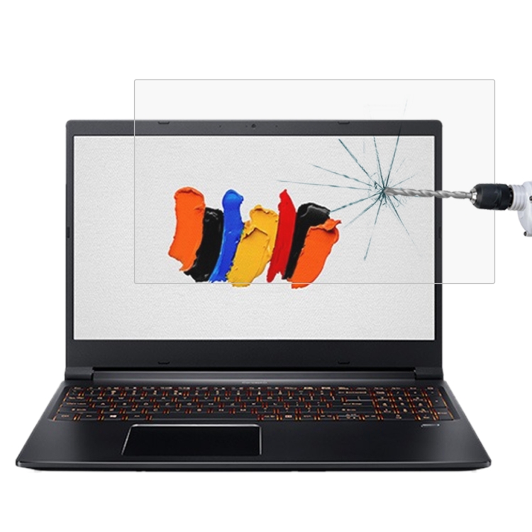 Laptop Screen HD Tempered Glass Protective Film For Acer ConceptD 3 15. ...