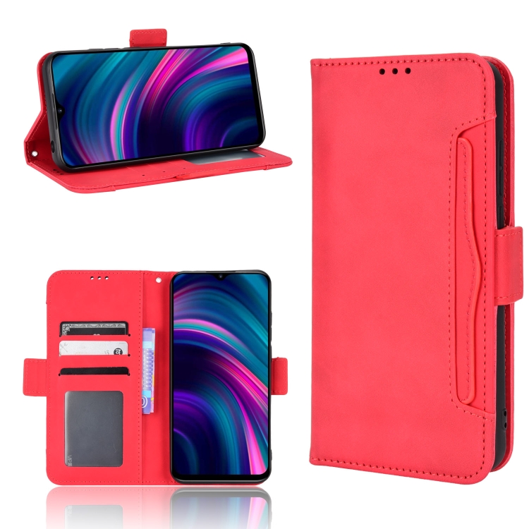 สำหรับ Blu G51 Plus Skin Feel Calf Pattern Case โทรศัพท์ (สีแดง)