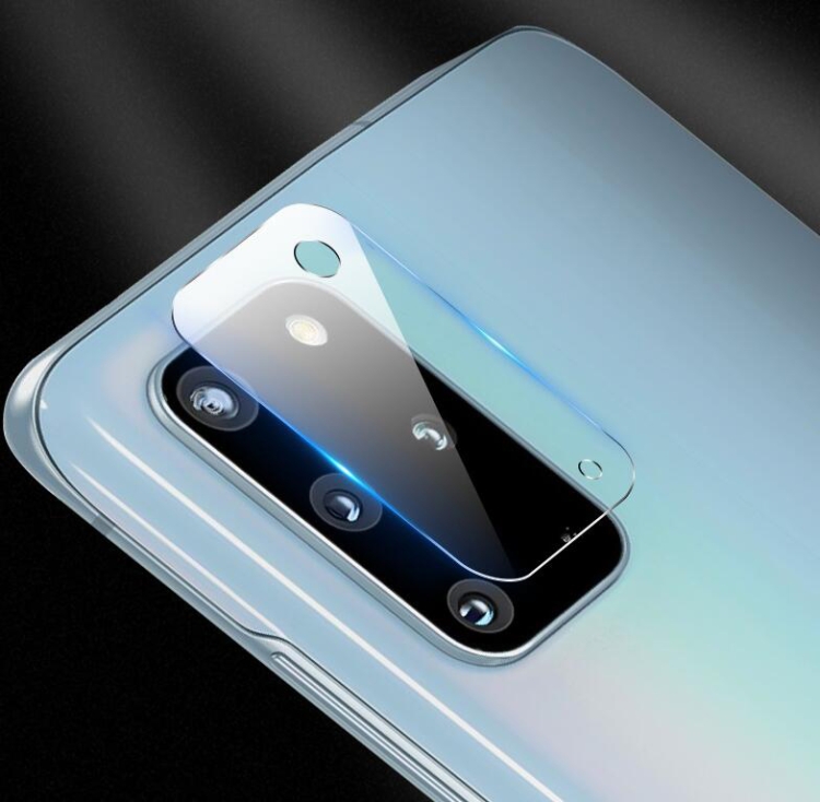 10 PCS For Galaxy S20 Plus 0.3mm 2.5D 9H Rear Camera Lens Flexible ...