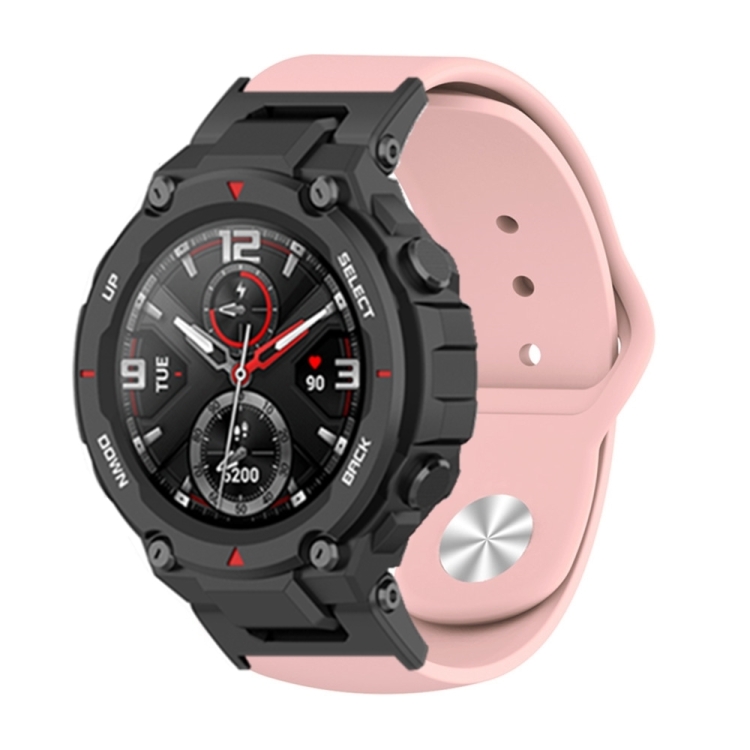 สำหรับ Amazfit T-Rex / T-Rex Pro / Ares สายนาฬิกาซิลิโคนย้อนกลับหัวเข็ม ...