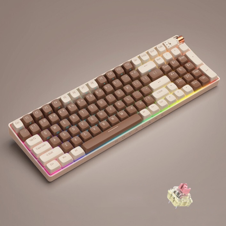 FOETOR R100 Wireless 2.4G Multi-bluetooth Charging Gaming Keyboard ...