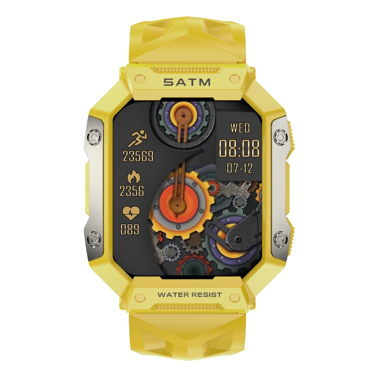 PG333 1.91 นิ้วนาฬิกาสปอร์ตสมาร์ทกันน้ำรองรับการตรวจวัดอัตราการเต้นของ ...