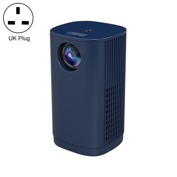T1 480x360 800 Lumens Portable Mini LED Projector, Specification:UK ...