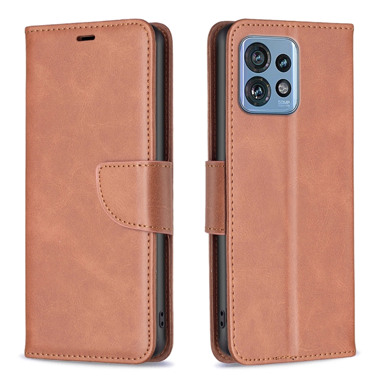 For Motorola Edge 40 Pro 5G / Moto X40 / X40 Pro Lambskin Texture Pure ...
